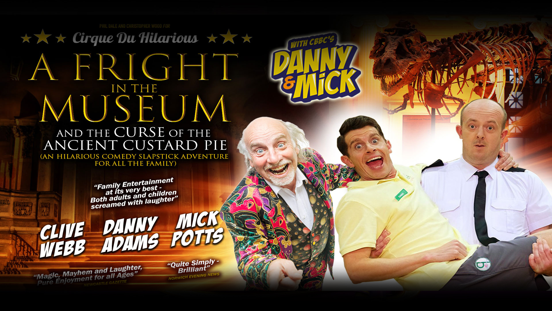 Cirque du Hilarious – Excitement and comedy for all the family.